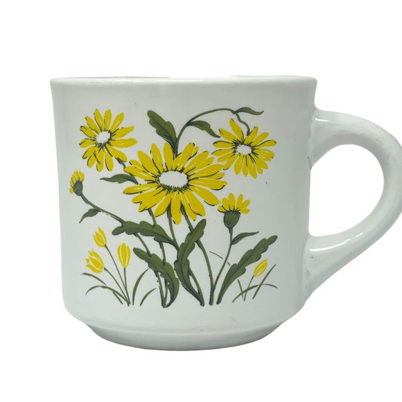 Vintage | Dining | Vintage Papel Flower Power Daisy Coffee Mug Boho ...